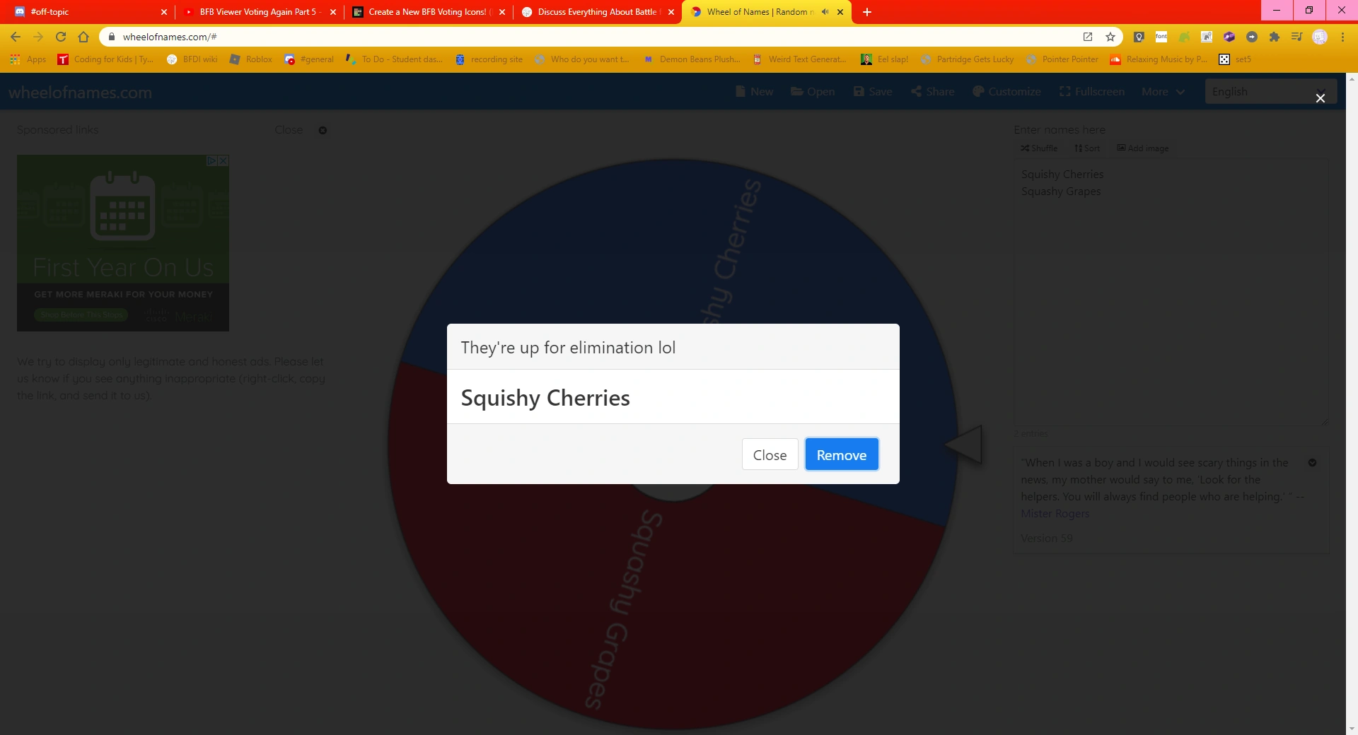 CAPS' BFDI Viewer Voting 1 | Fandom