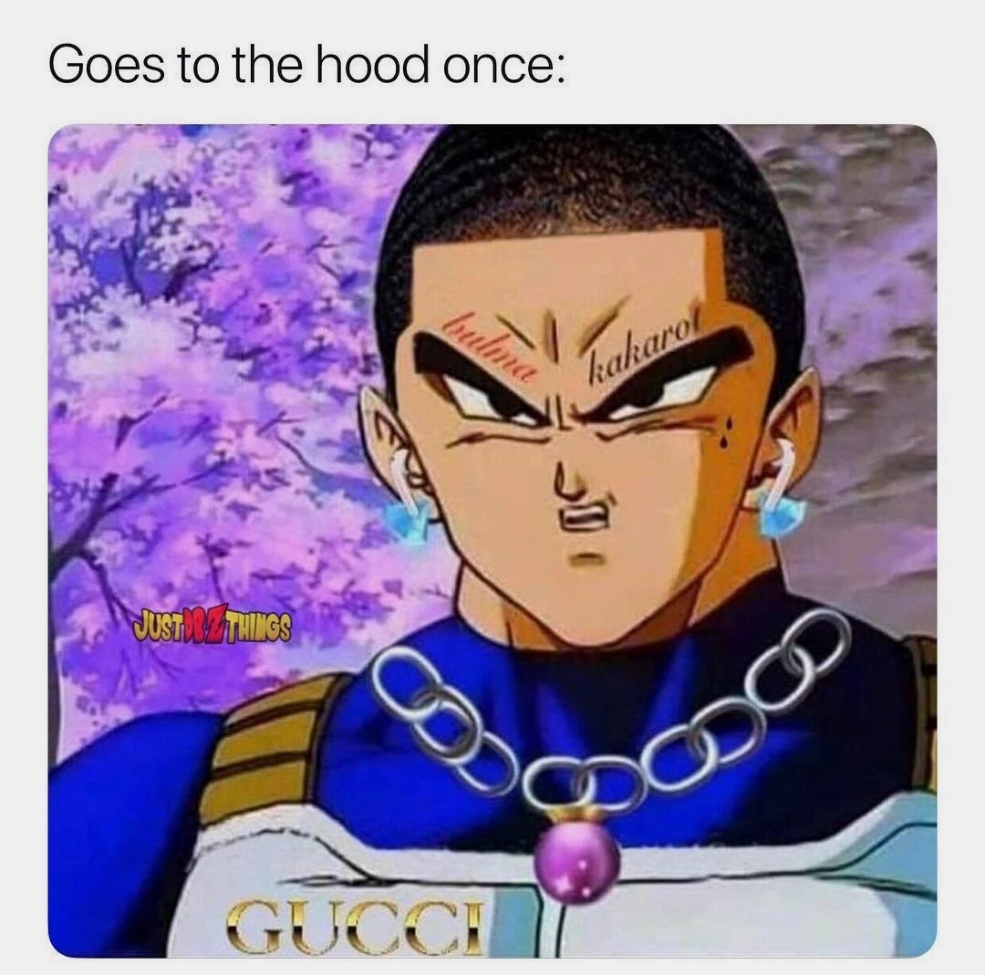Vegeta but the hood | Fandom