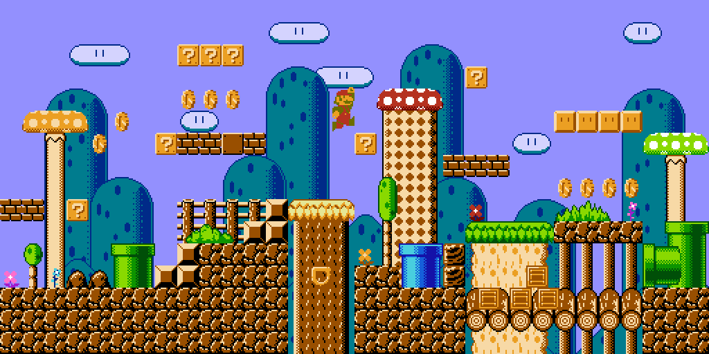 Got bored made a mario tileset | Fandom