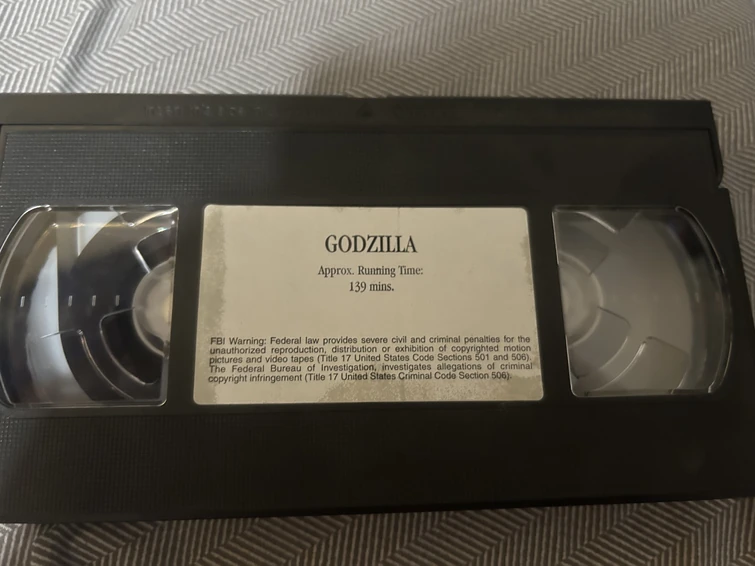 Anyone know about this strange Godzilla 1998 VHS I found? | Fandom