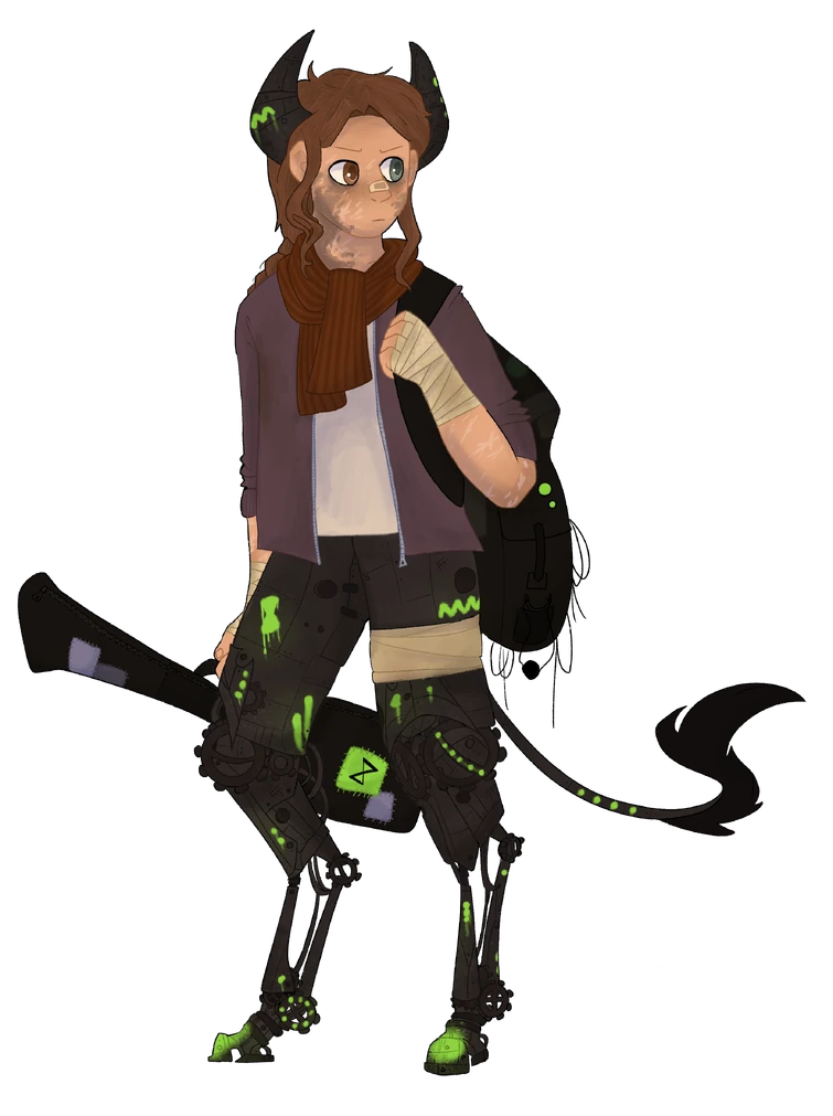 cyborg satyr!!!! (off-topic art repost) | Fandom