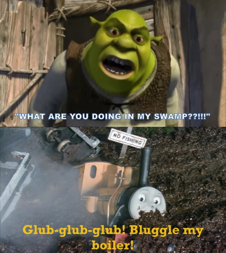 Duncan fell into Shrek's Swamp meme | Fandom