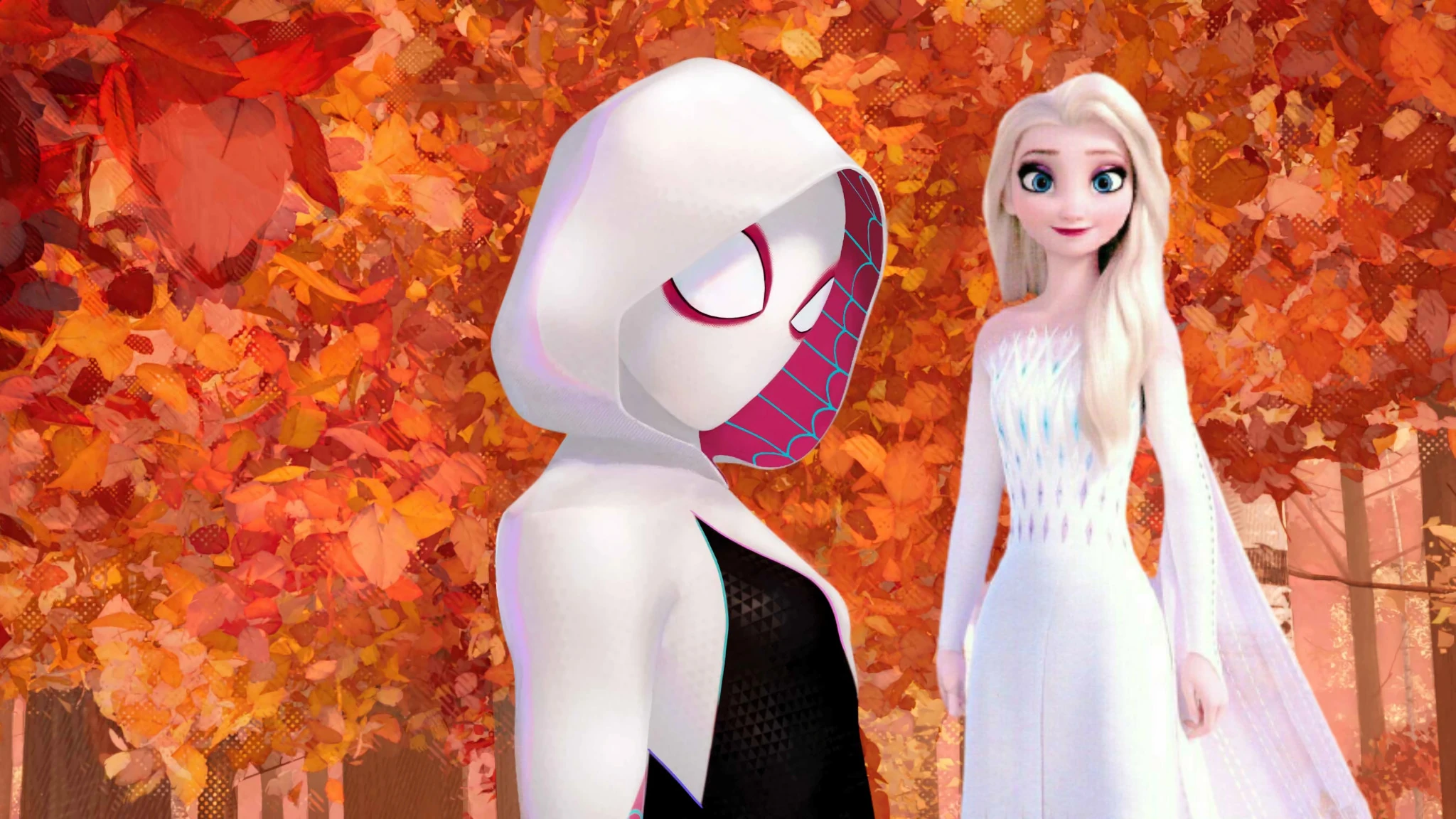 I made Gwen Stacy and Elsa | Fandom