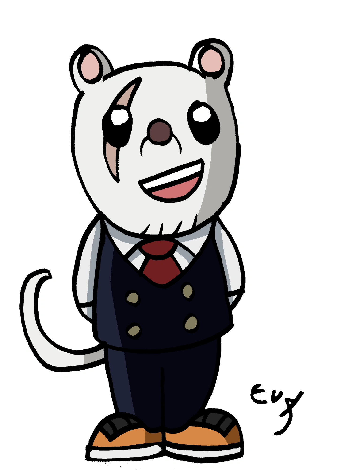 My drawing of Nezu | Fandom