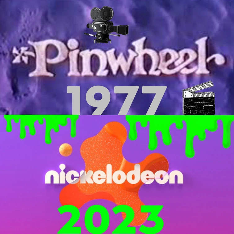 The Old Pinwheel In 1977 And Now Nickelodeon In 2023 Nickelodeon Was ...