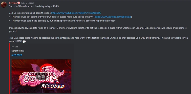 RECODE TODAY! | Fandom