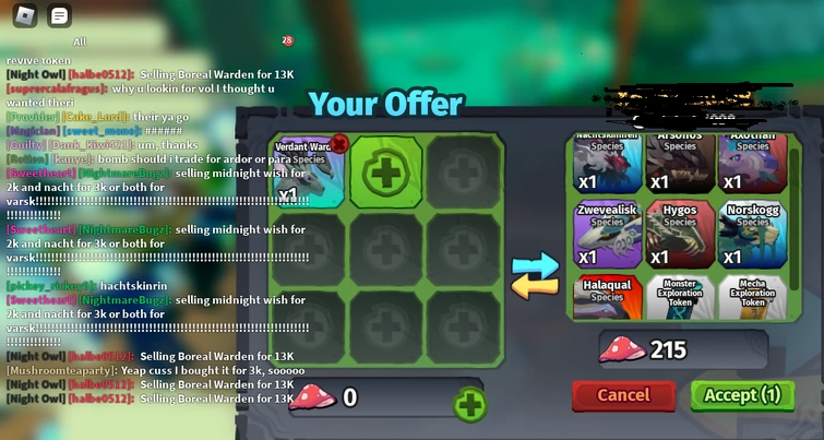 good TR trade | Fandom