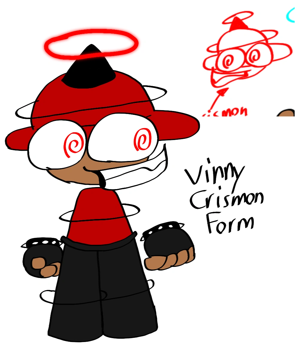 Uh yes, Vinny crismon form | Fandom