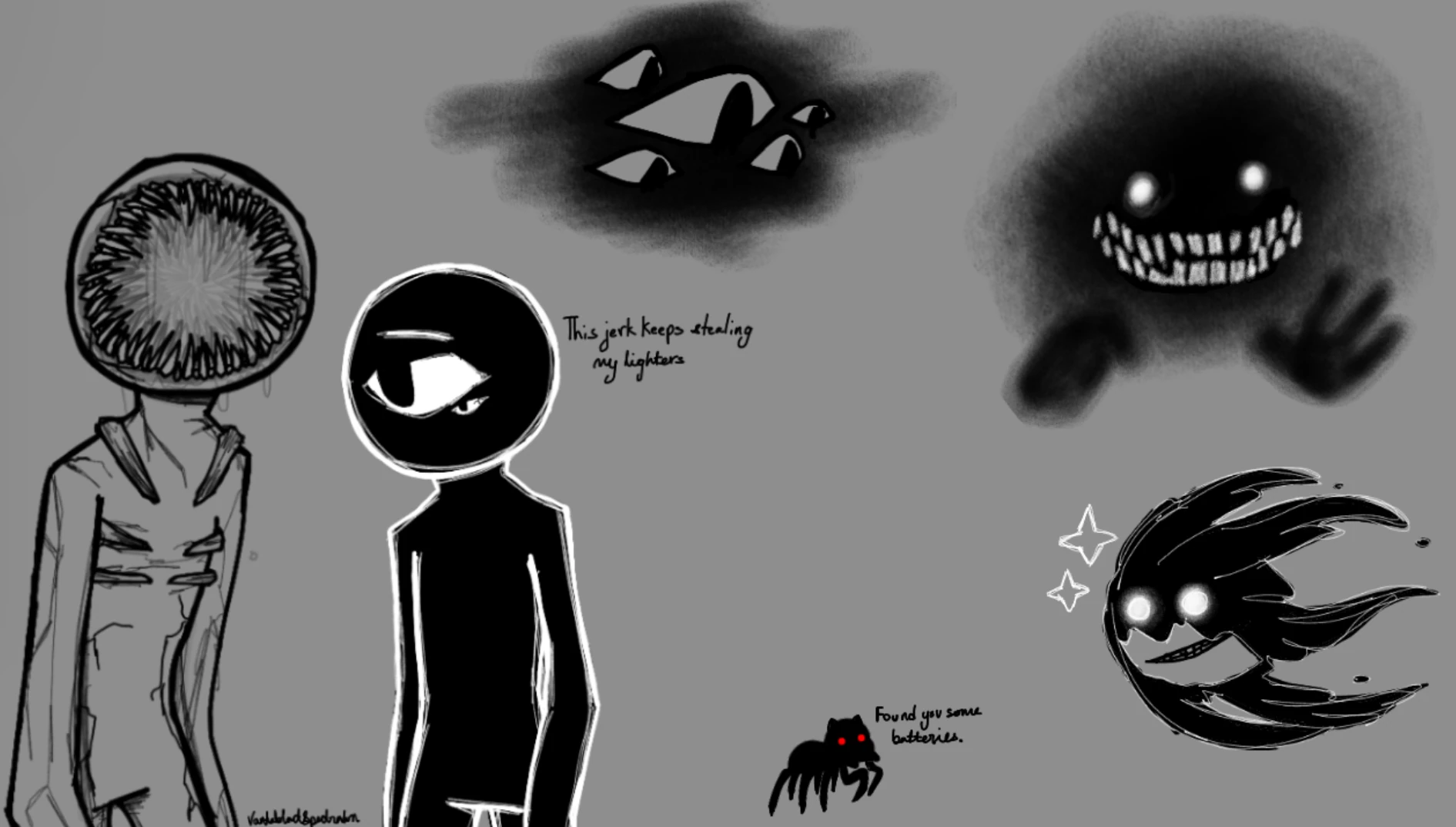 Sketched a few entities | Fandom
