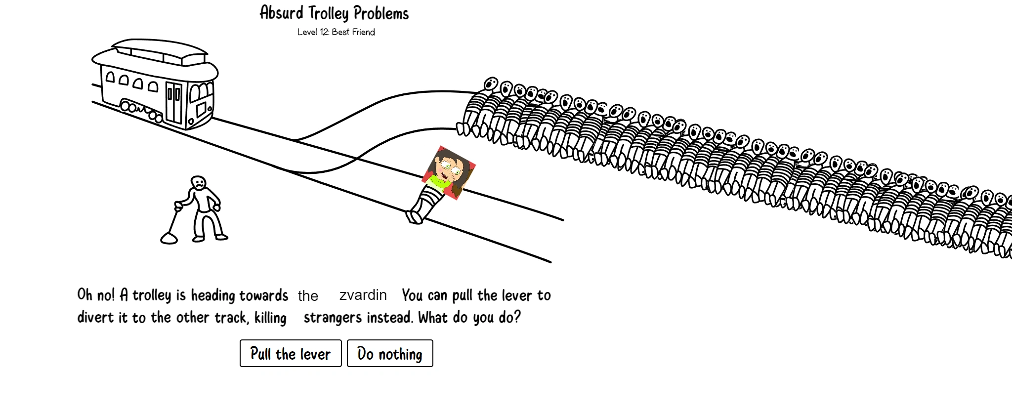 a trolley problem | Fandom