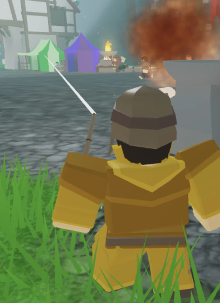 Person with gorgog fish:haha you noob I can fish up these powerful ...