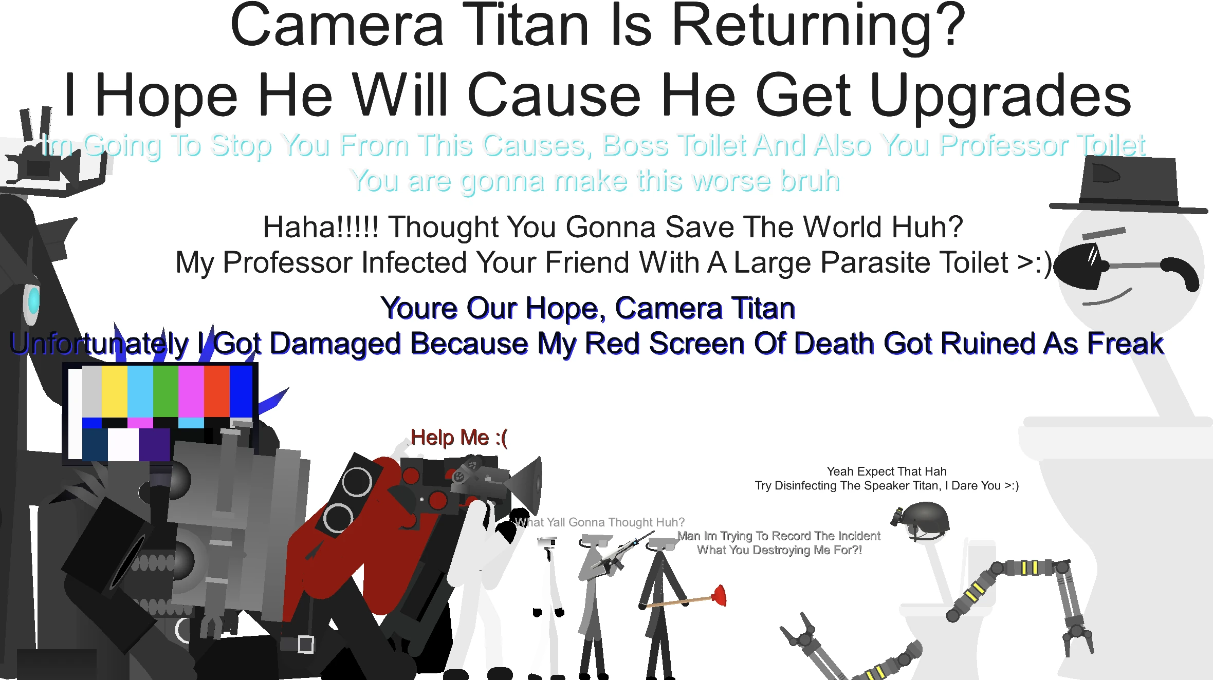Is The Camera Titan Gonna Return Or Is It? | Fandom