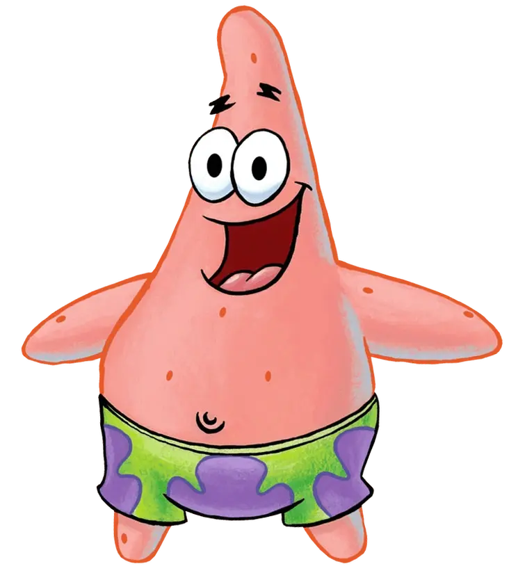 This post has an image of Patrick Star from SpongeBob SquarePants in it ...