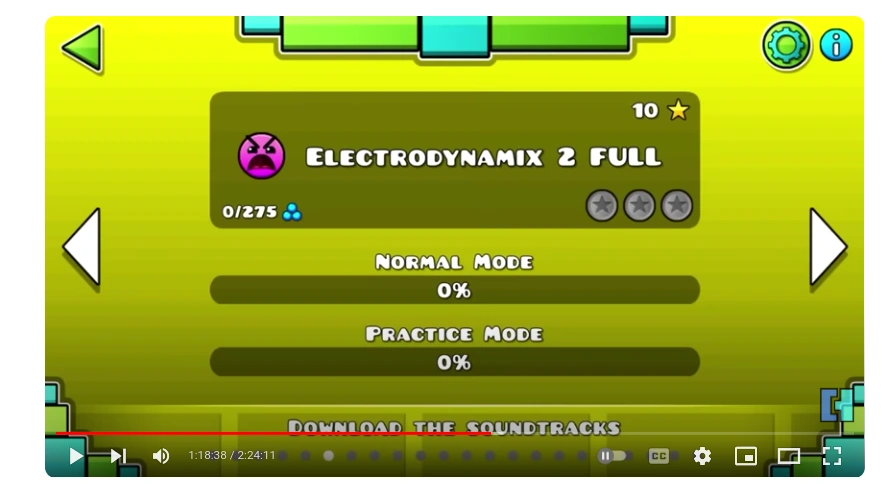 According to Partition Zion one upcoming new level is Electrodynamix 2 ...