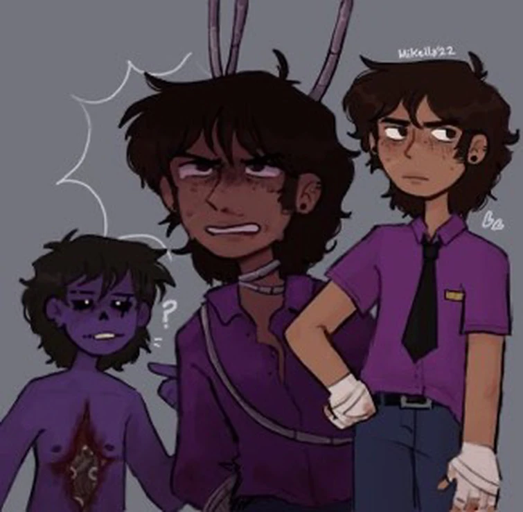 What Twitter thinks Micheal Afton and his decomposing corpse look like | Fandom