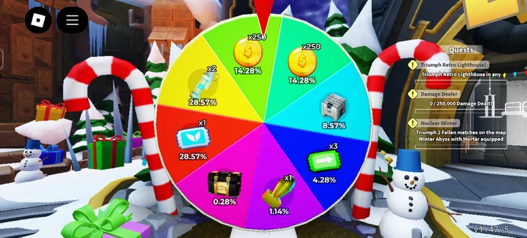 I spinned 99 times at the Spin Wheel. | Fandom