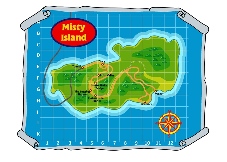 Misty Island Map | Fandom