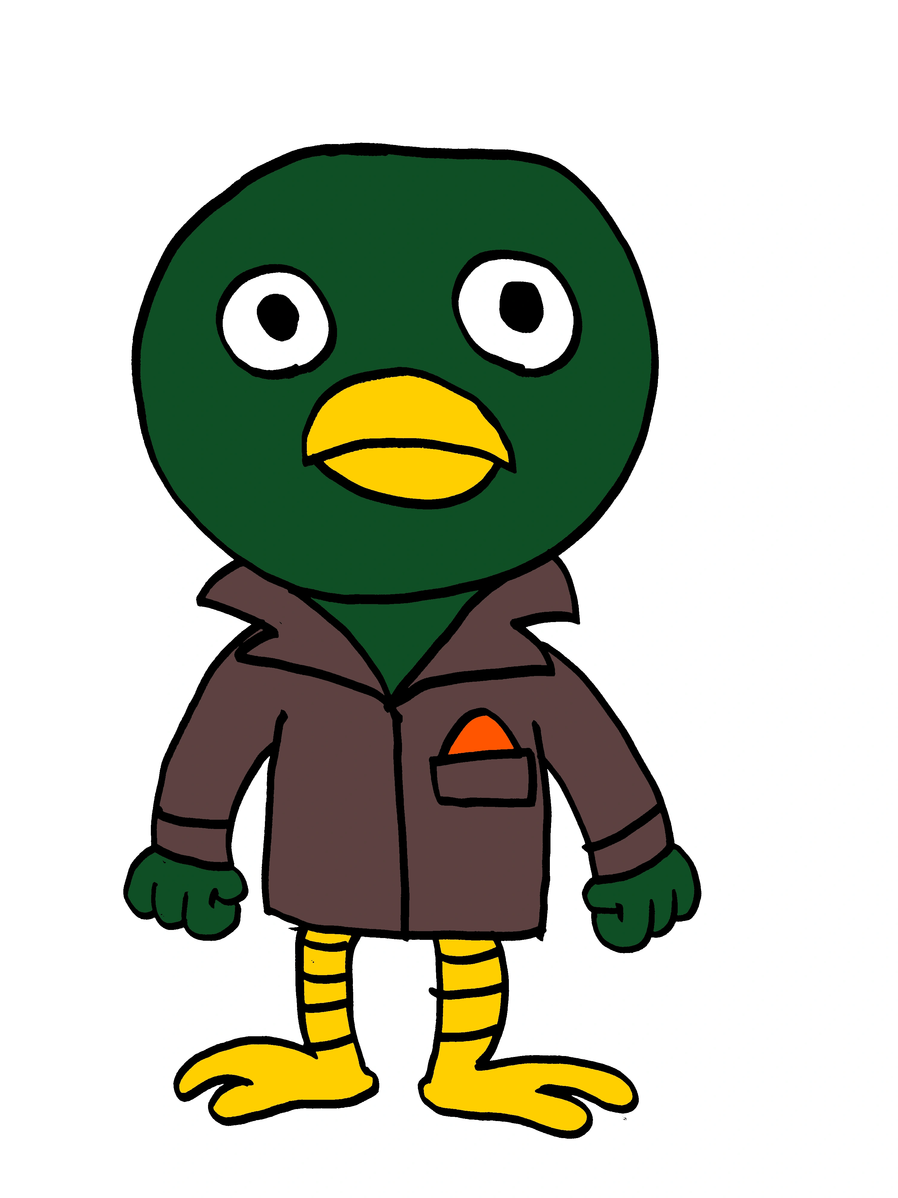My drawing of Duck Guy | Fandom
