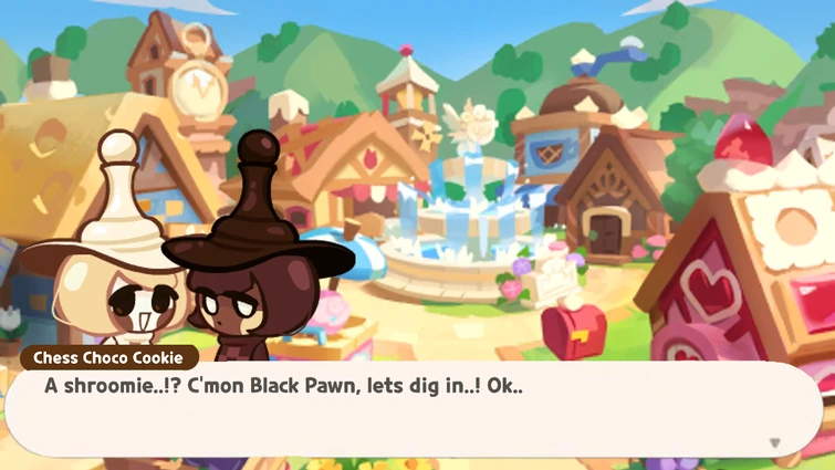 Chess Choco Cookie Twins eat a shroomie | Fandom