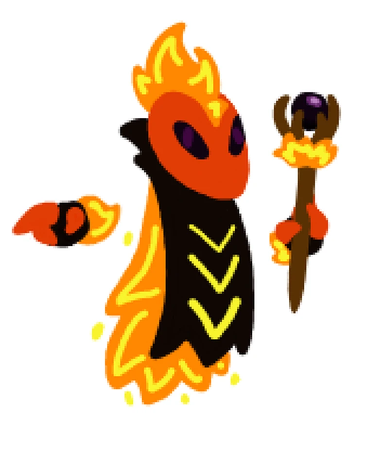 Wind Archer, Fire Spirit, and Gingerbrave's friend group as Pokemon ...