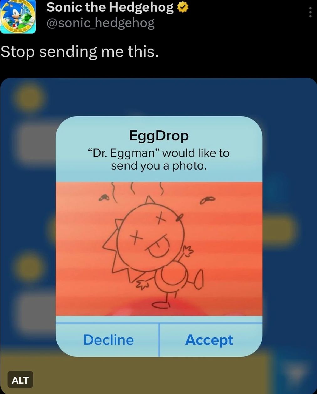 Heckin Sonic Twitter account | Fandom