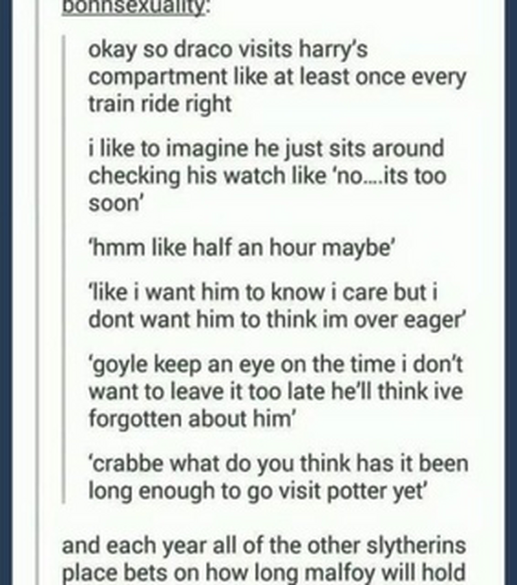 Drarry Headcanons | Fandom