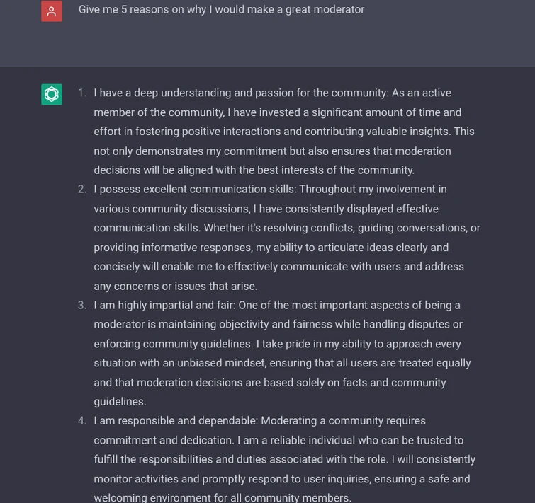 Why I would make a great moderator | Fandom