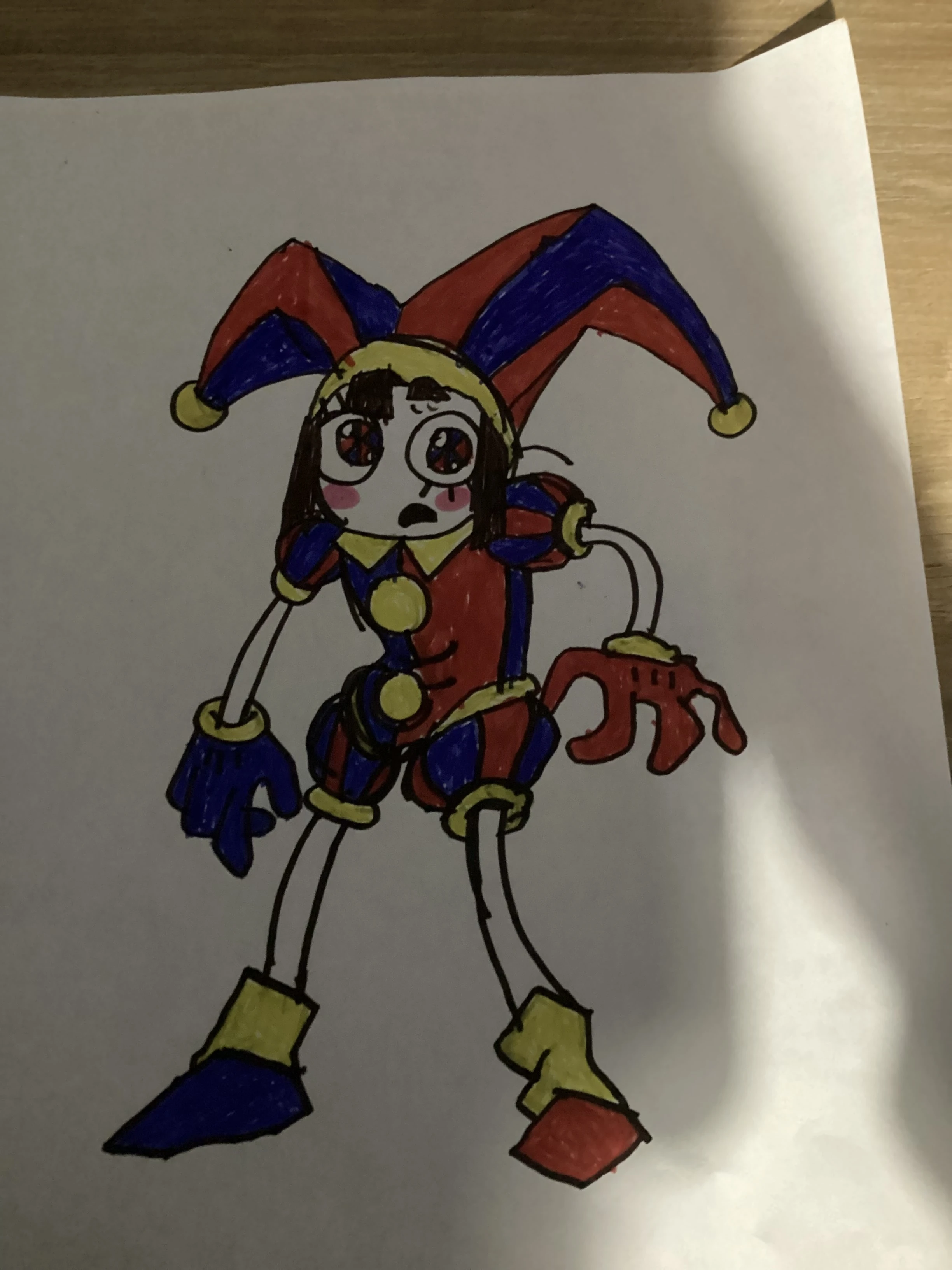 My drawing of Pomni | Fandom