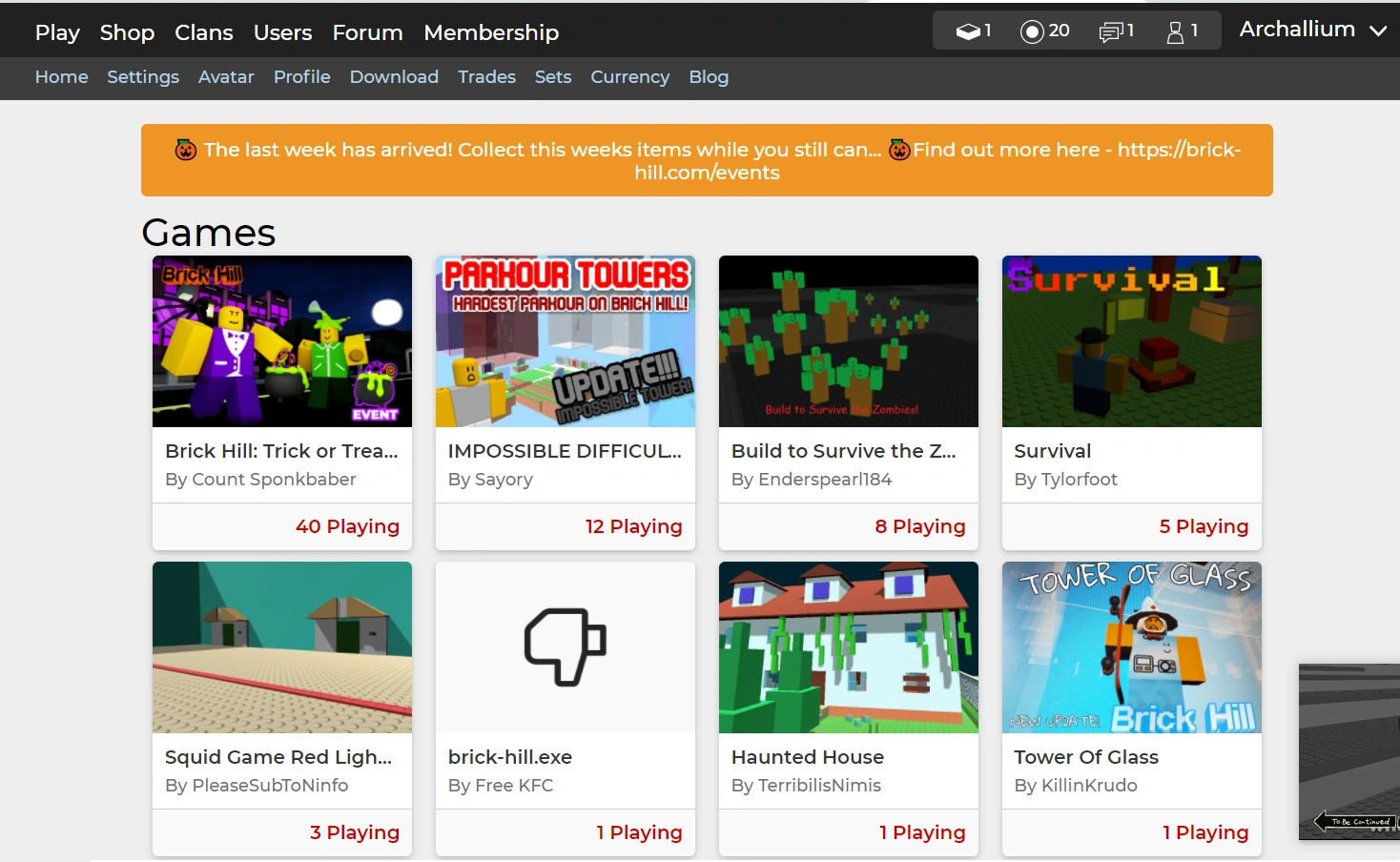 playing brickhill while roblox is down | Fandom