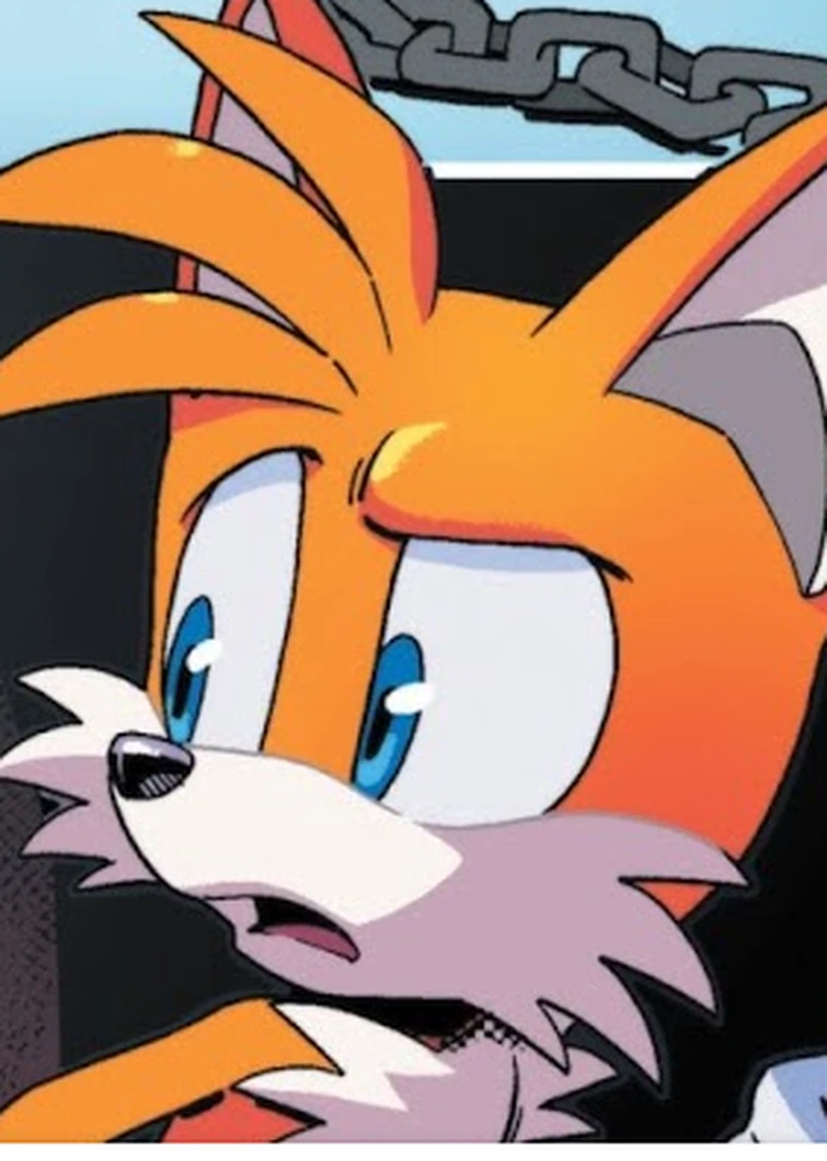from now on I shall try to use Sonic reaction images from the comics ...