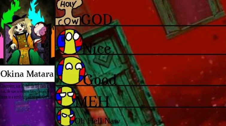 Okina Matara Matchup Idea Tier List | Fandom