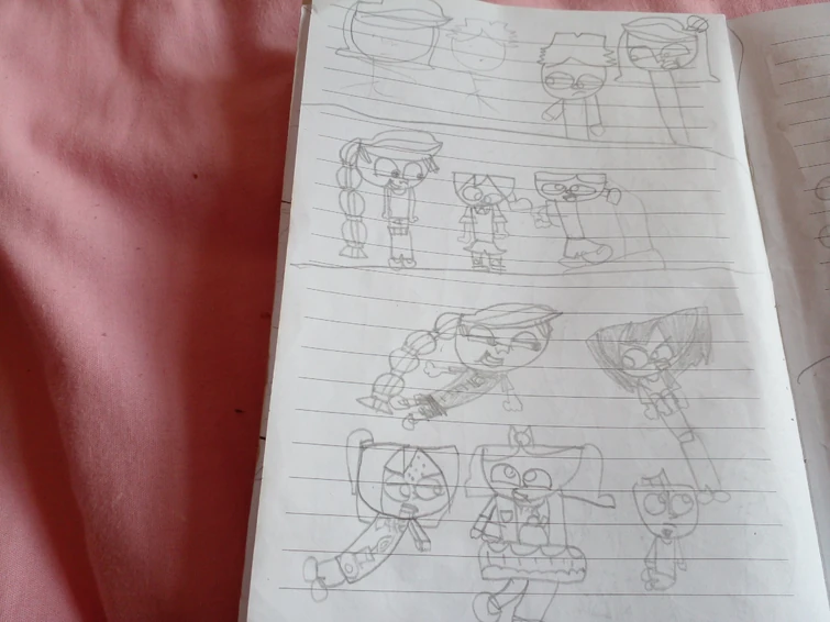 Two of My terible drawings of td characters in the past | Fandom