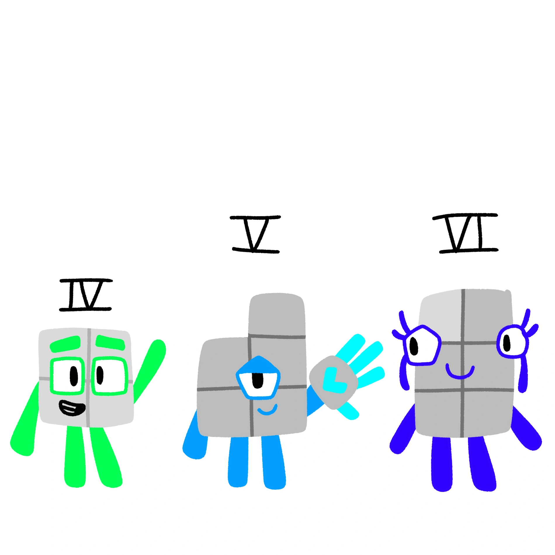 More Roman Numberblocks | Fandom