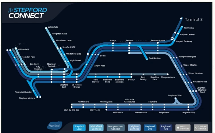 Updated map of connect | Fandom