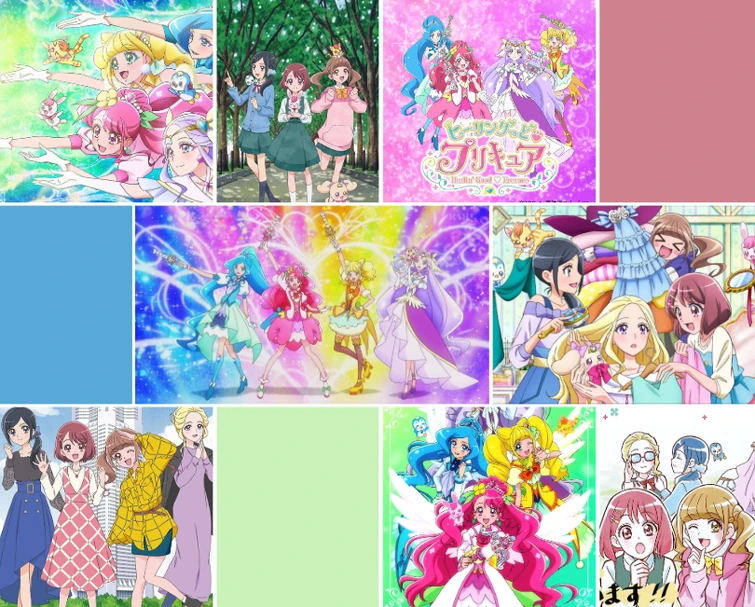 Random Pretty Cure Team Collages (Day 4 of 19) | Fandom