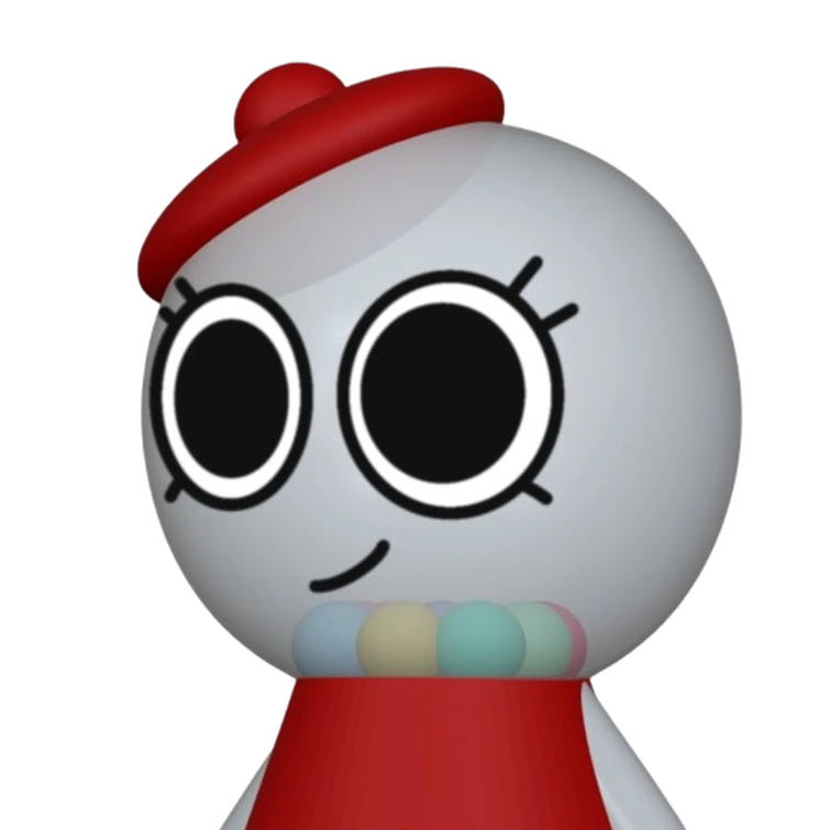 3d model of my oc Gumballa | Fandom
