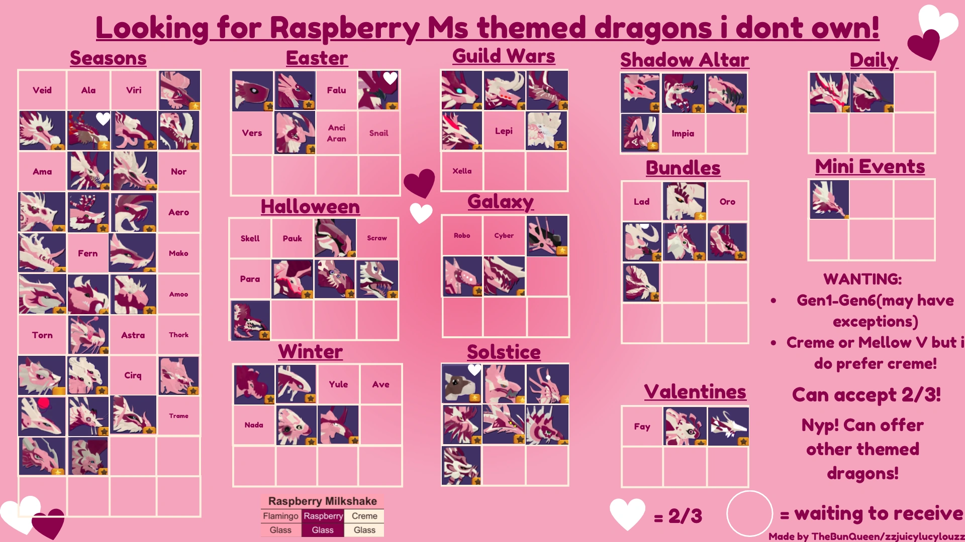 🤍Lf raspberry ms themed dragons i dont own!🤍🩷 | Fandom