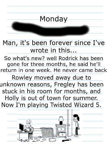 Made a terrible DOAWK fanfic- DOAWK: Bad Luck Summer | Fandom