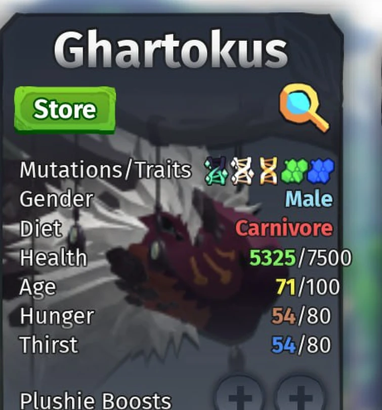 Trading shimmer + glow tail + glimmer Ghartokus | Fandom