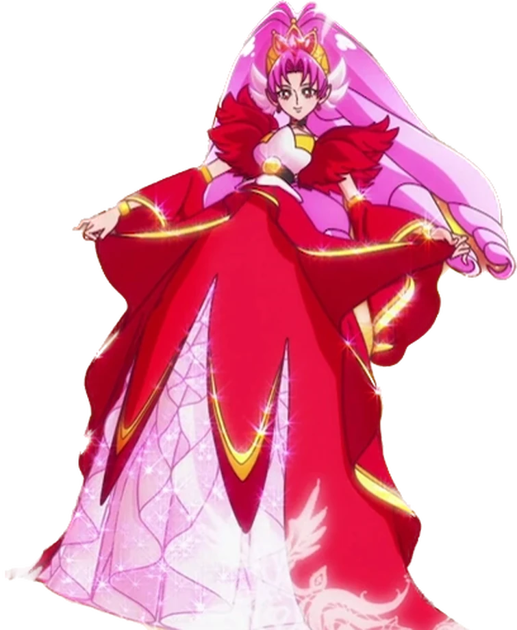 Elegant mode cure scarlet in no background | Fandom