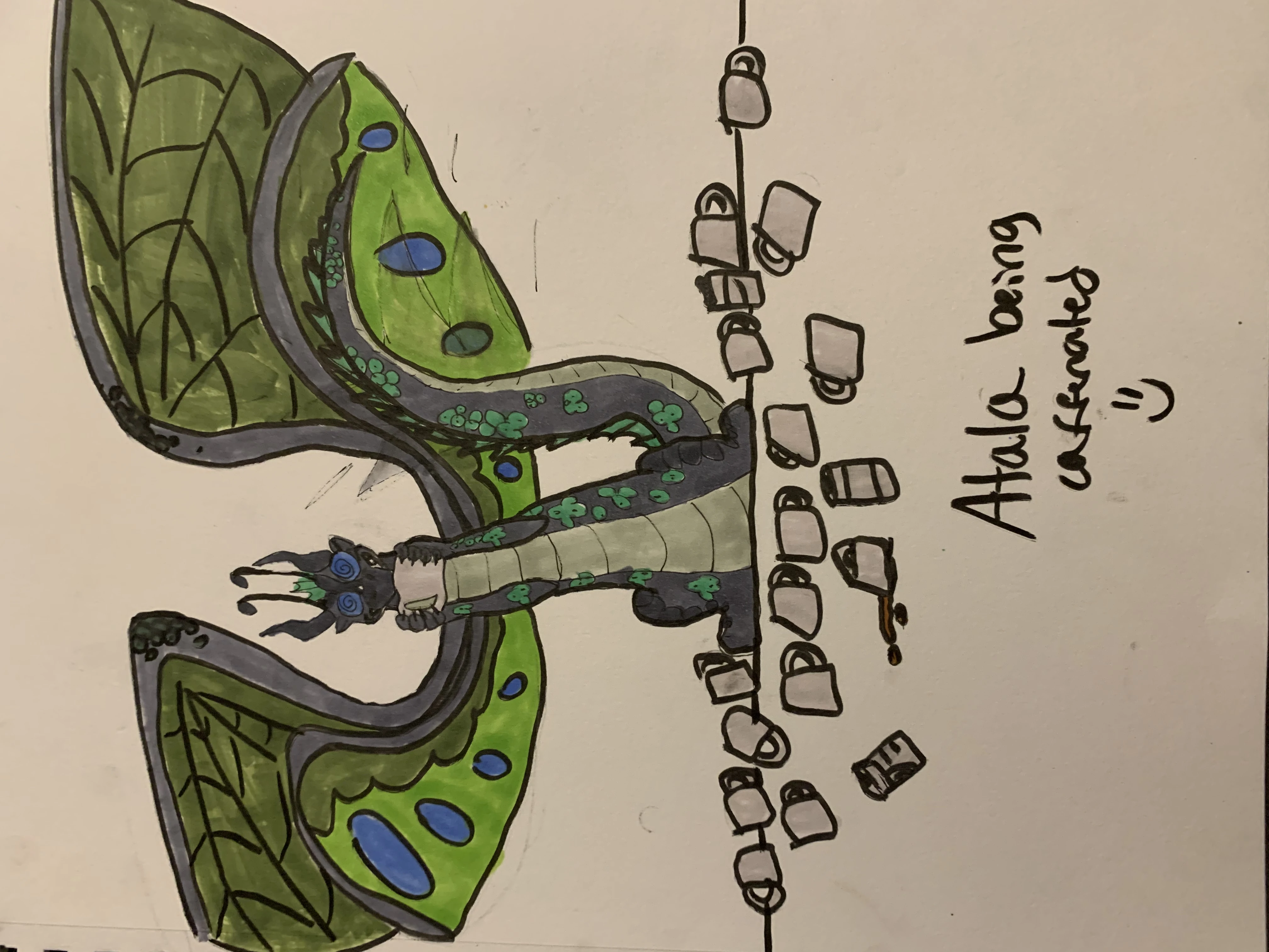 My OC being caffeinated | Fandom