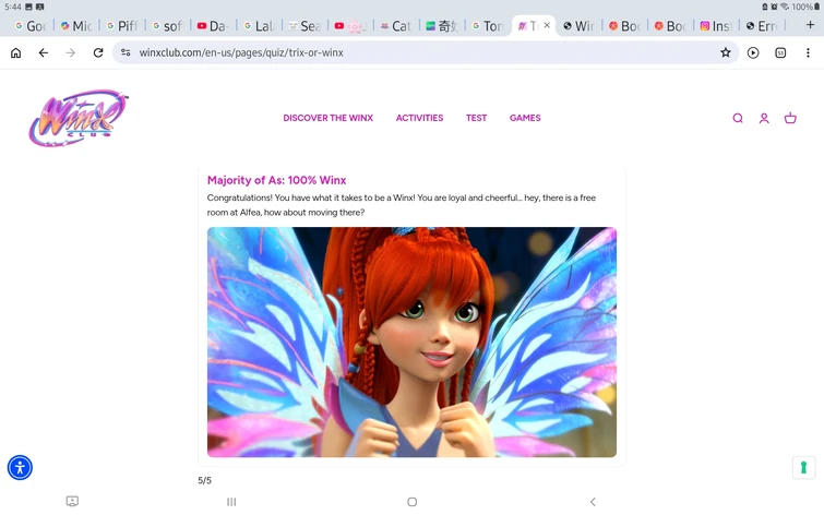 Winx club website (Off topic) | Fandom