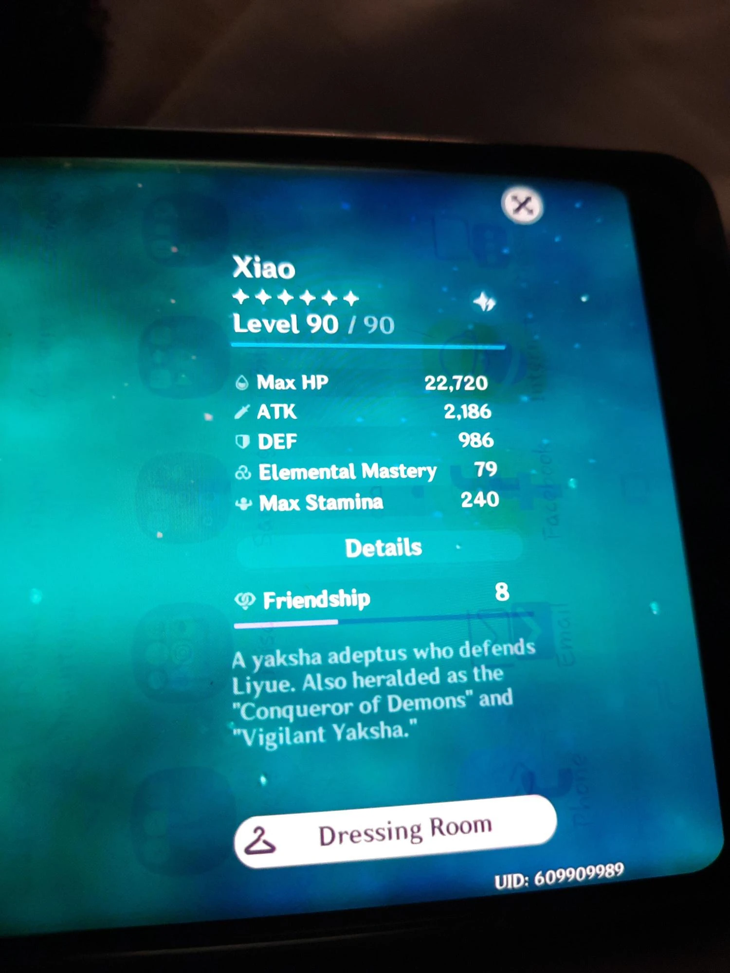 lvl 90 xiao lessgo | Fandom