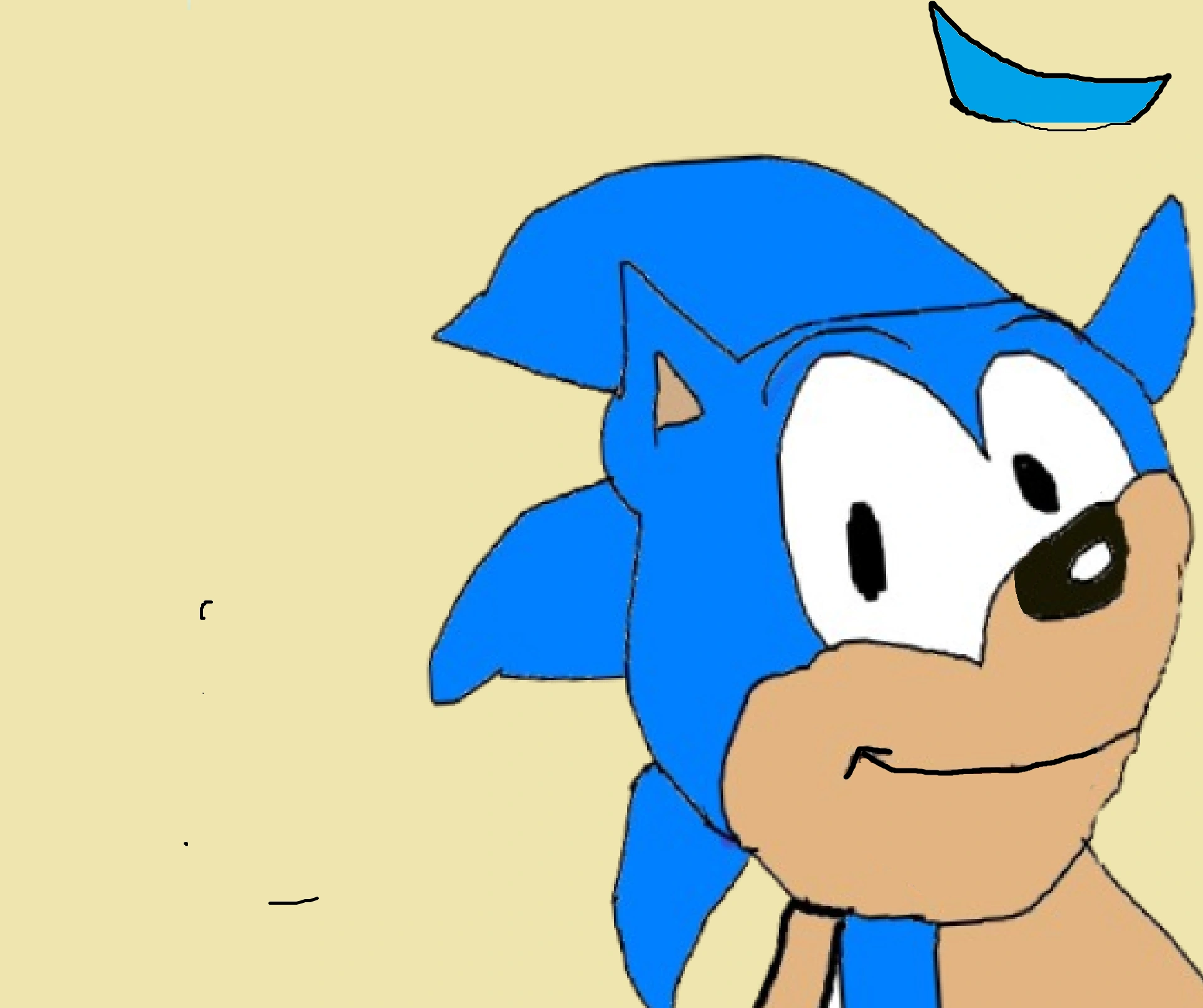 Sonic is smiling because YES | Fandom