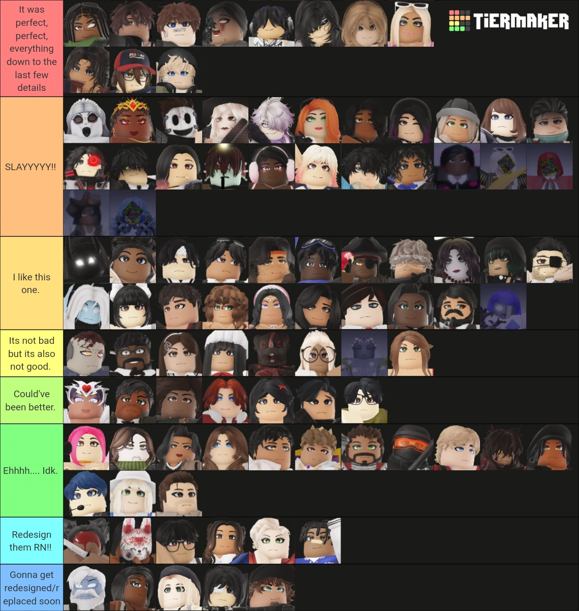 Opinions on character designs (giving some redesign ideas in the ...