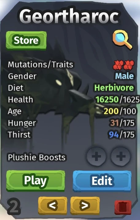 double red trait geor :3 | Fandom