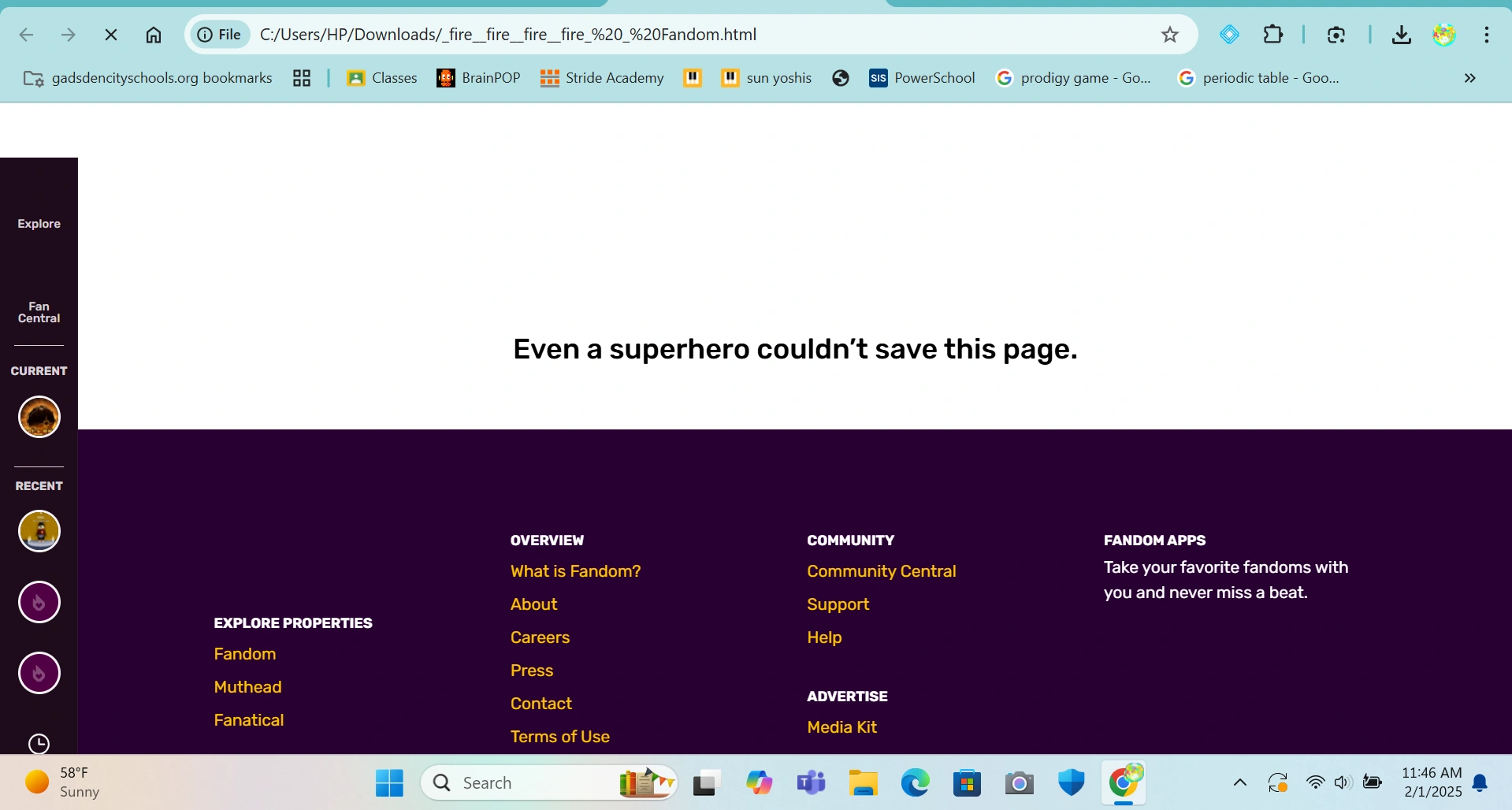 Random as Fandom Bug | Fandom