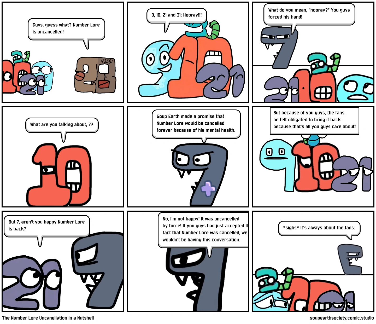 I made this because I'm not too sure how to feel about Number Lore ...