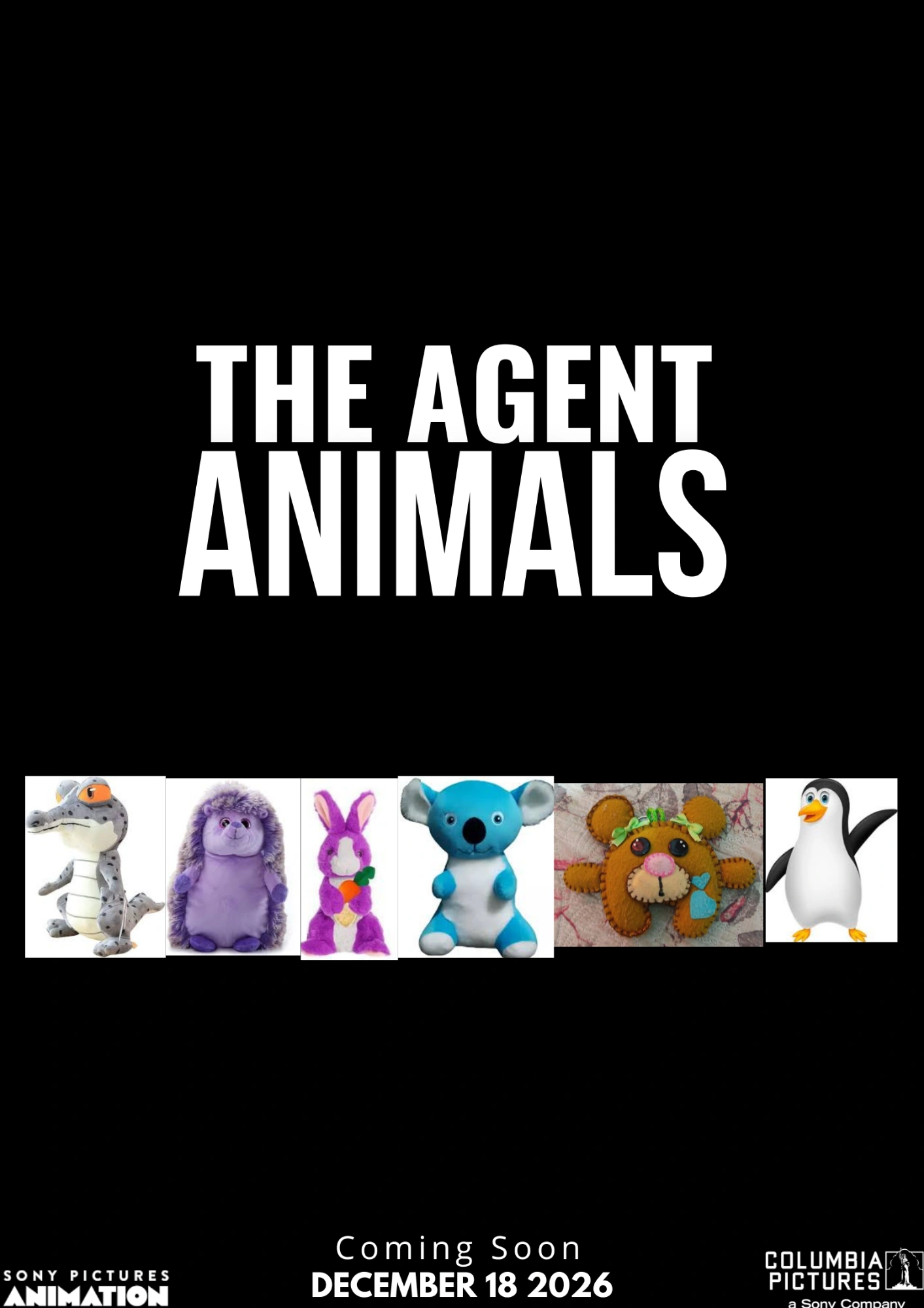 The Agent Animals Movie 2026 Columbia Pictures Sony Pictures Animation ...