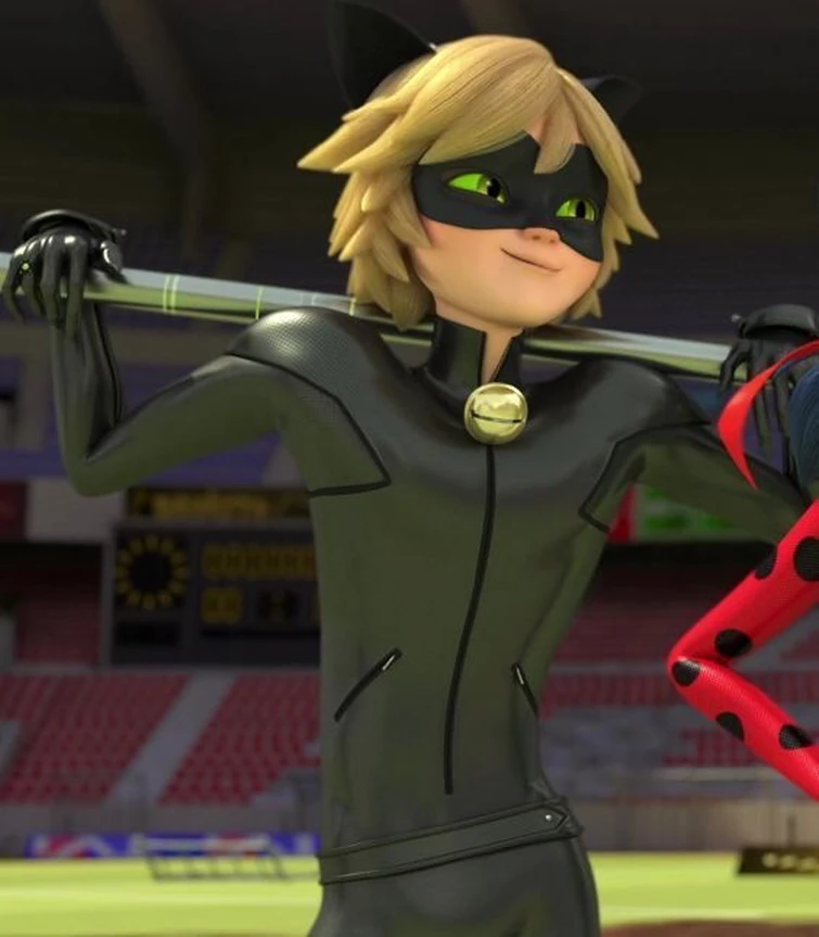 Chat noir smiling to brighten up your day | Fandom